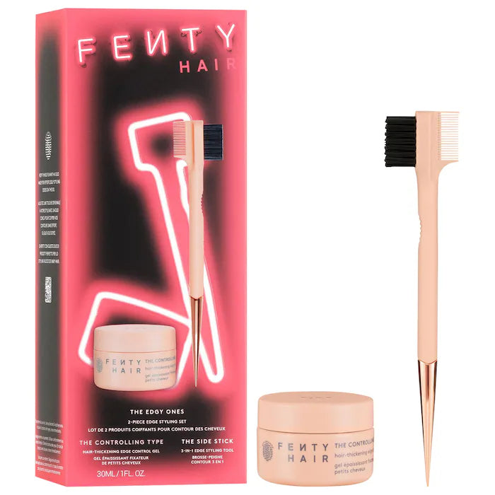 Fenty Beauty by Rihanna | The Edgy Ones 2-Piece Edge Styling Hair Gift ...