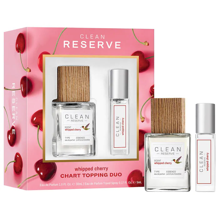 Clean Reserve | Mini Whipped Cherry Eau de Parfum Chart Topping Duo Gi ...